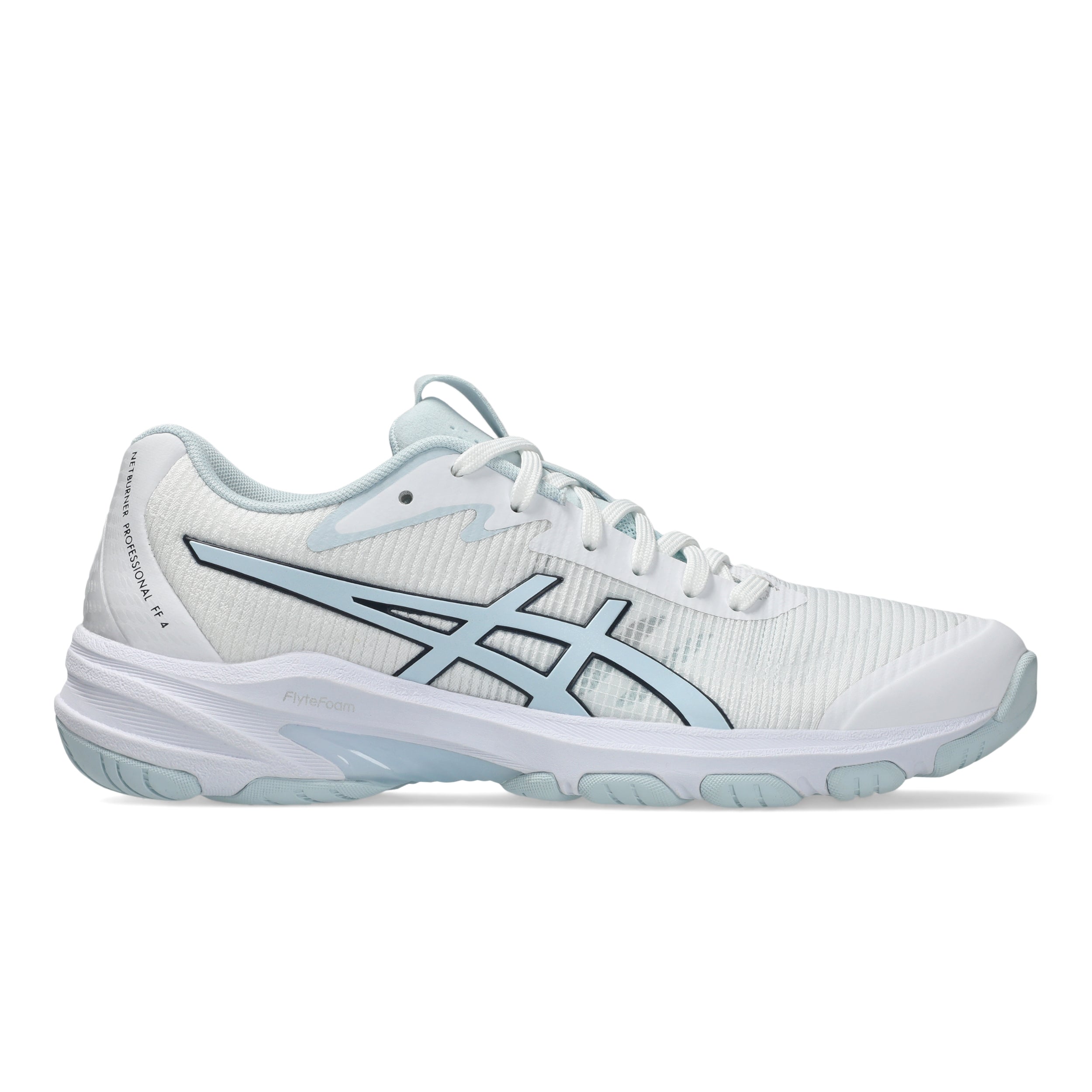 ASICS SHOE NETBURNER PROFESSIONAL FF 4 WN WHITE/SKY (SS26) – Sports24seven